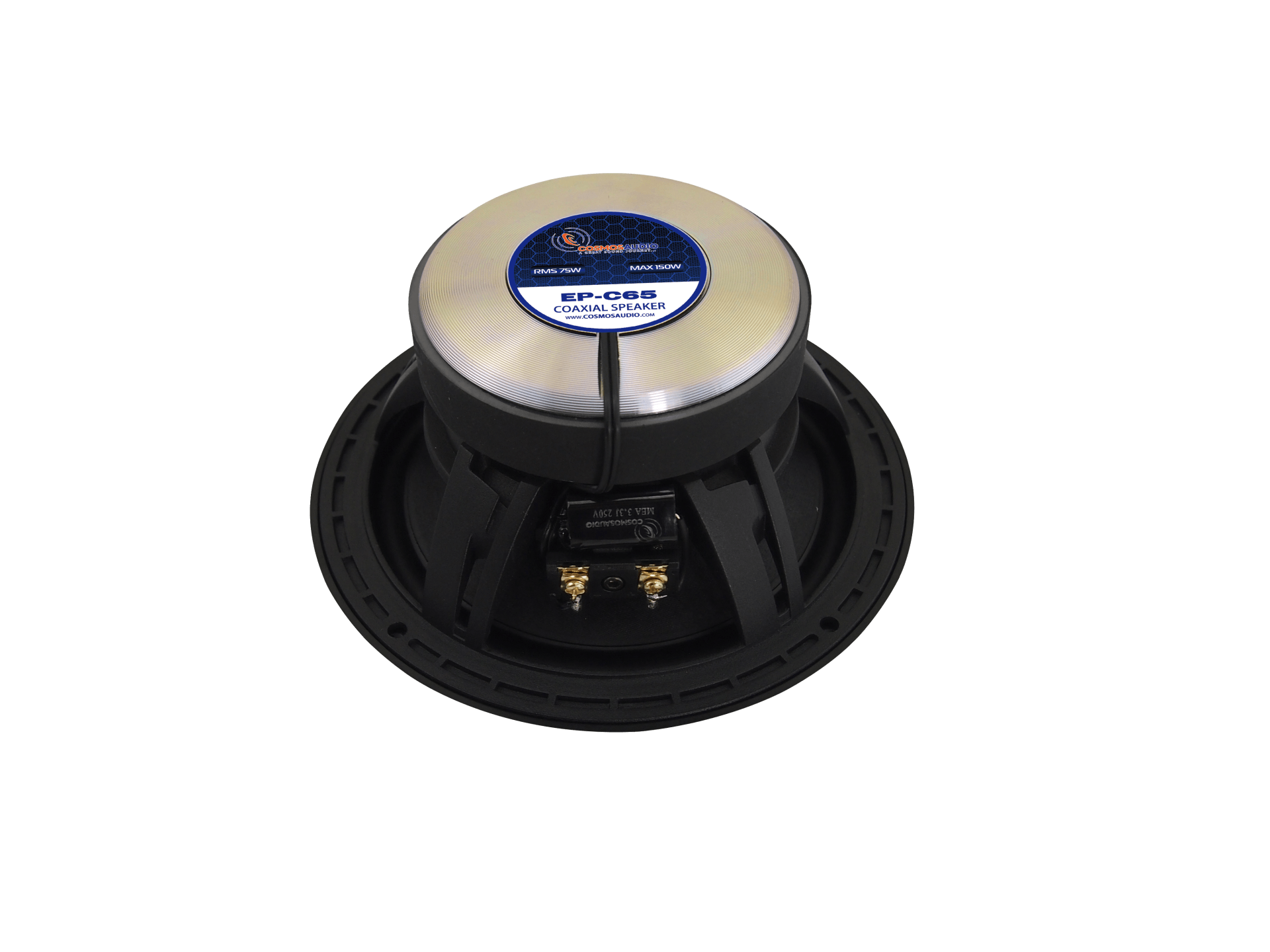 Car subwoofers, speakers, amplifiers manufactured by Cosmos Audio Corp