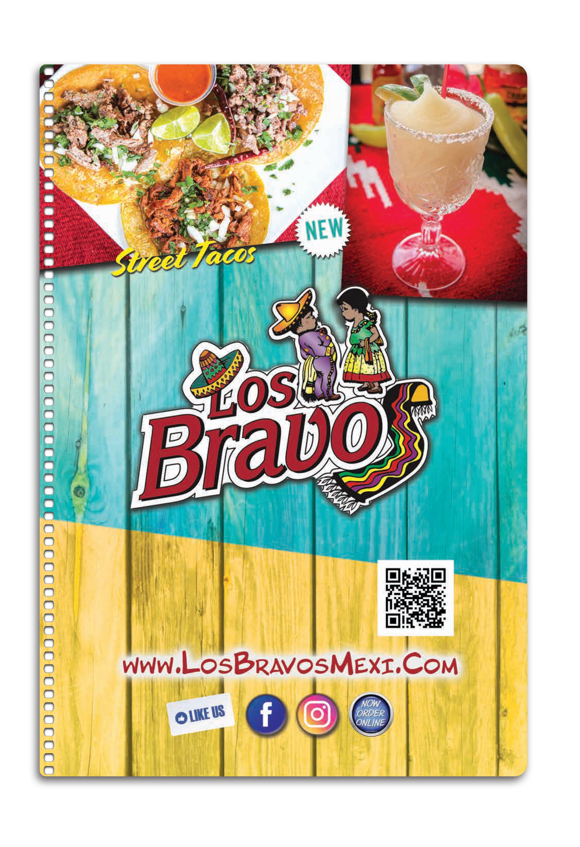 Menu | Los Bravos