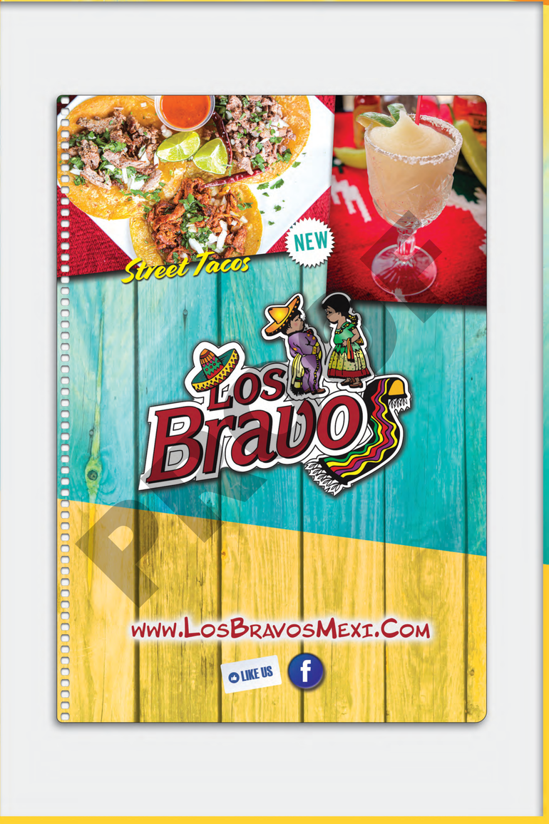 Menu | Los Bravos