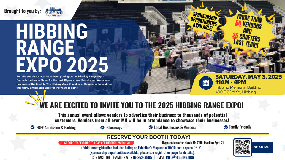 Community Engagement & Business Growth | Hibbing Area Chamber | Hibbing, MN