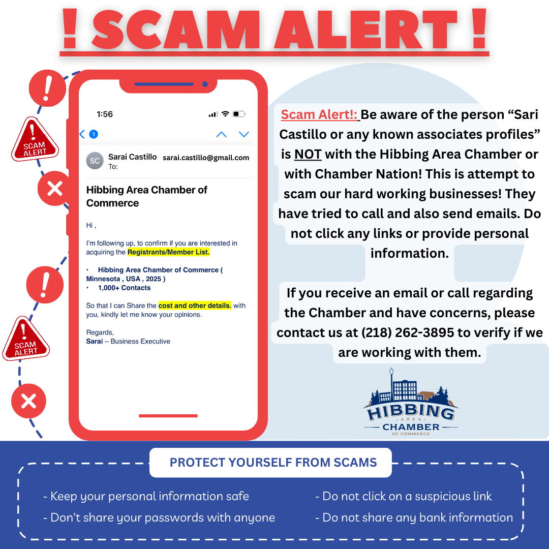 Community Engagement & Business Growth | Hibbing Area Chamber | Hibbing, MN