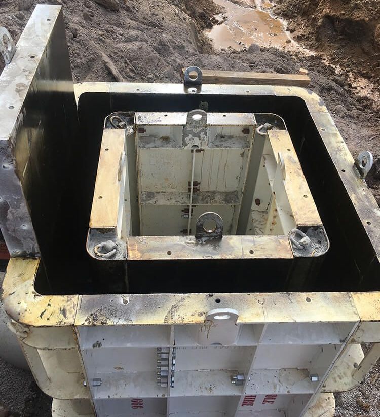 Heavy duty pit boxes hire | Manhole Form Hire