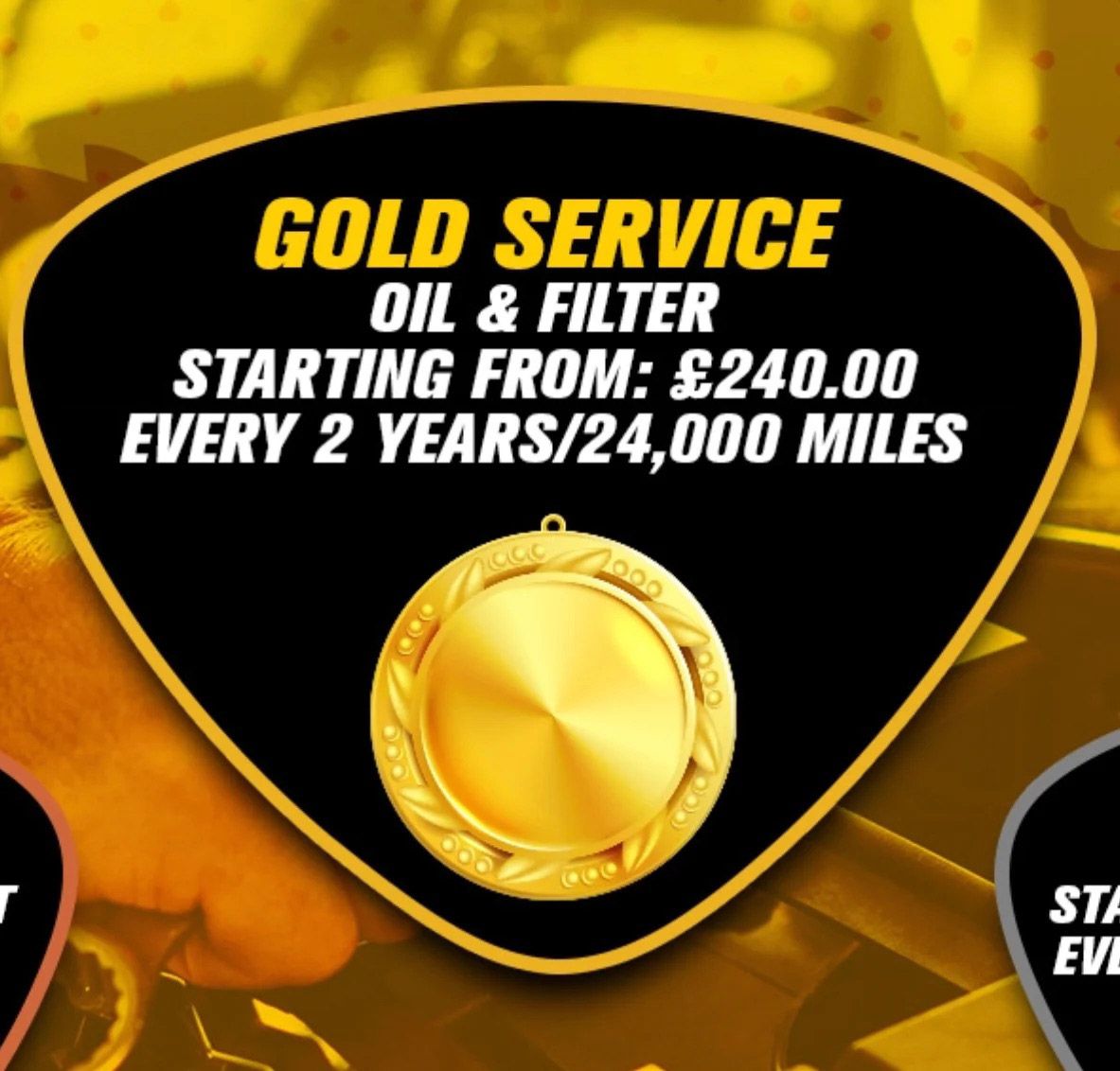 Gold Service - Vehicle Servicing in Kent - Emporium