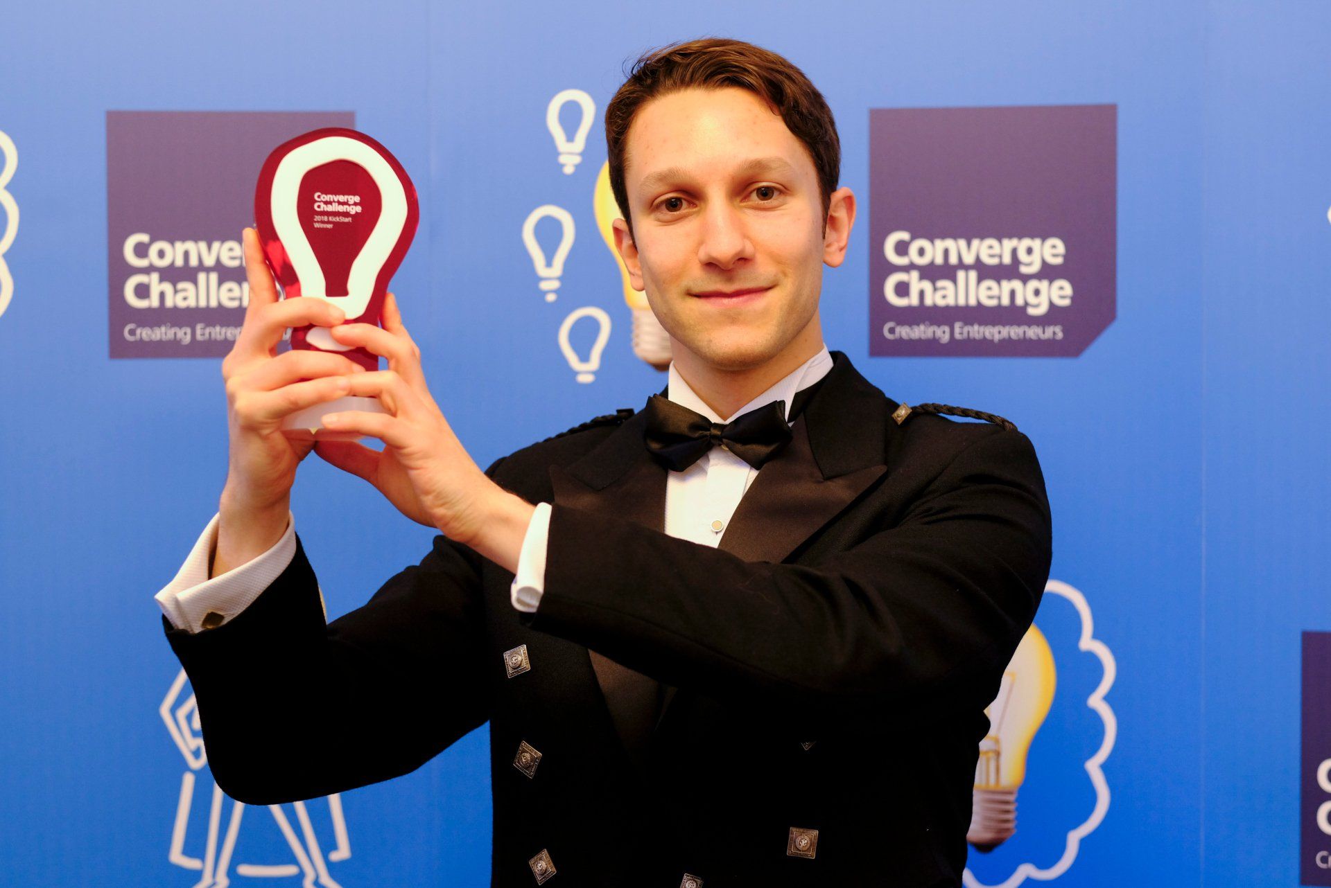 Crover's invention on highest Scottish stage