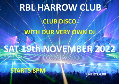 Royal British Legion - Harrow Club