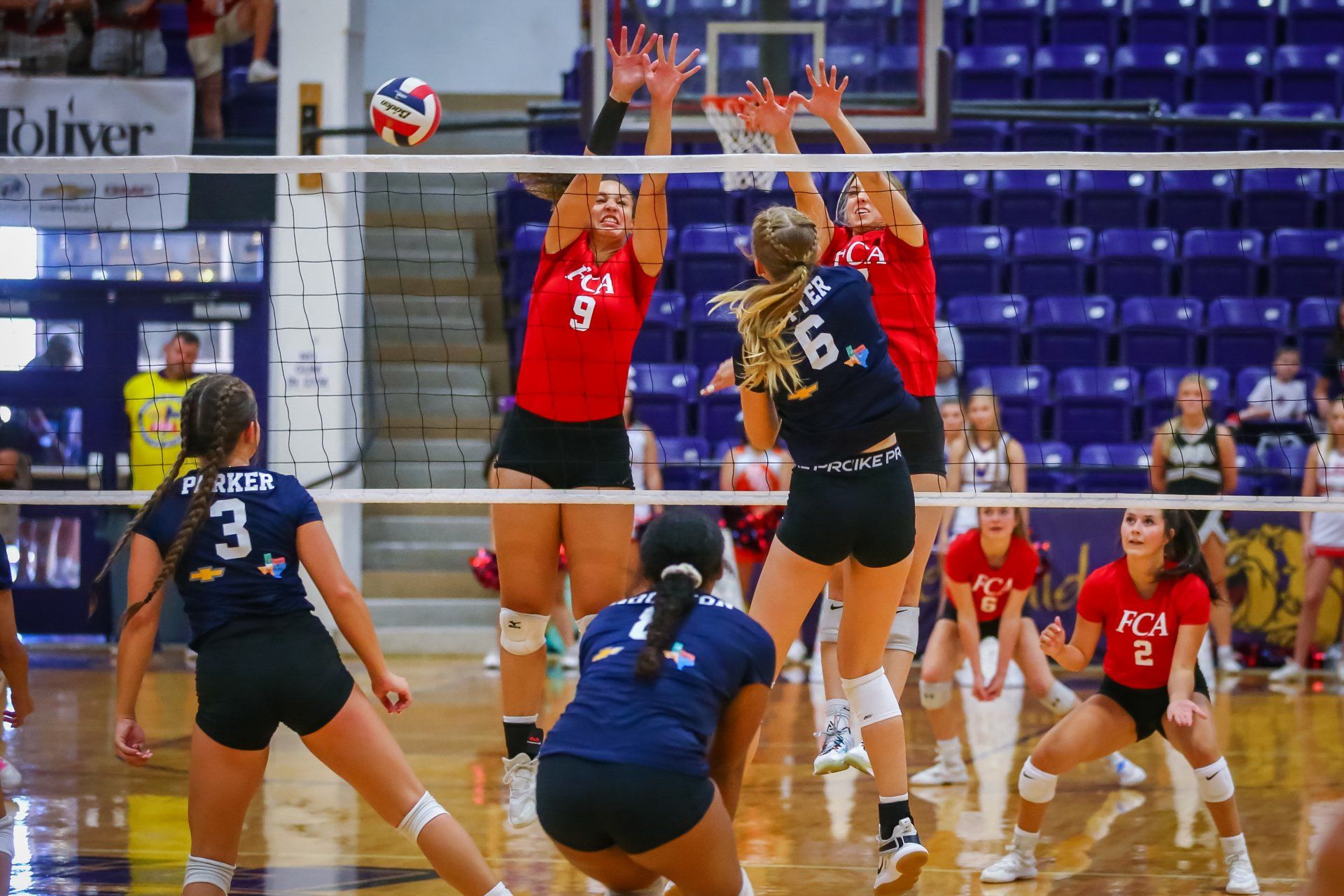South Pulls Out Hard Fought Victory Over North in 2022 FCA Volleyball Game