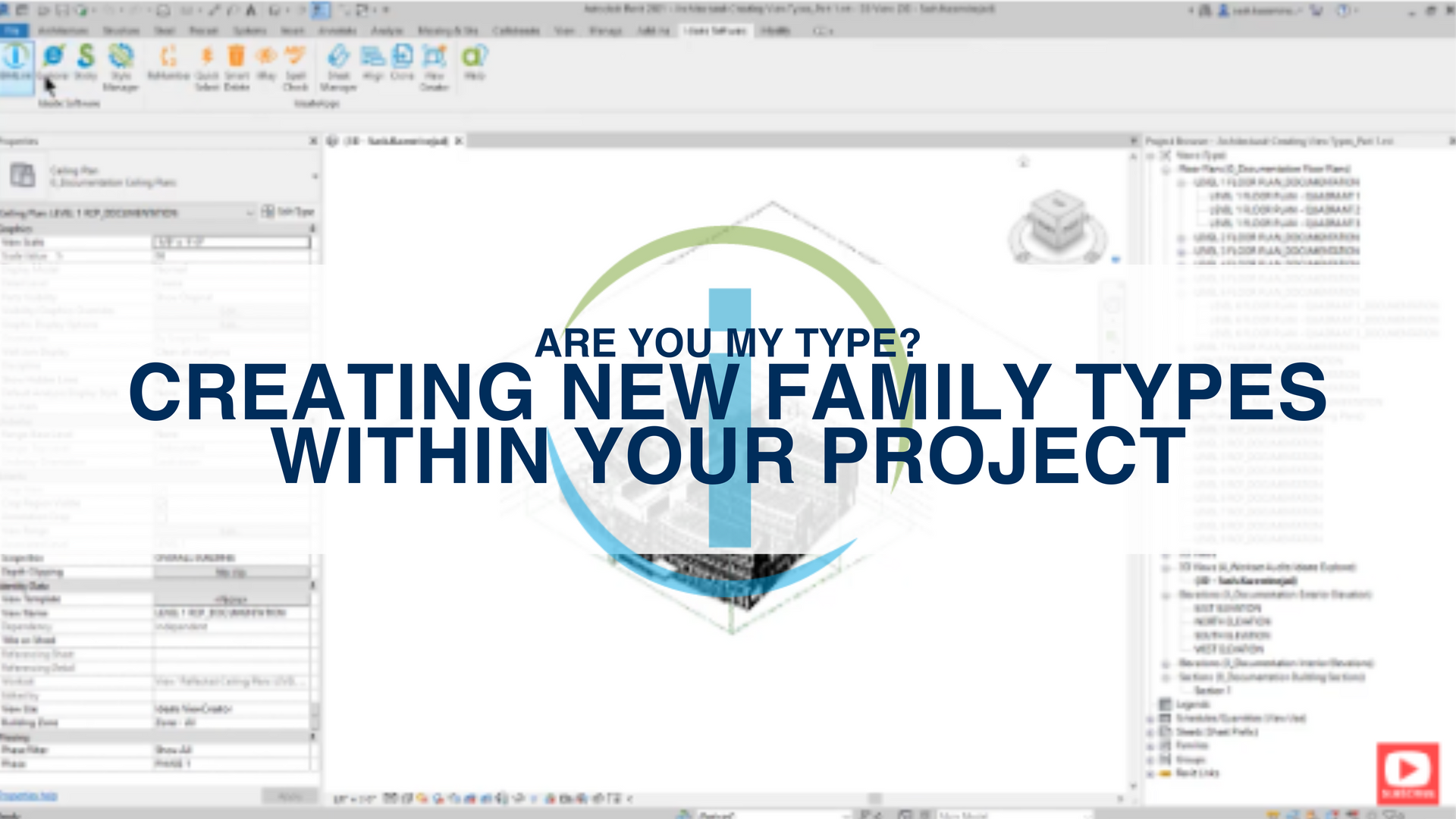 Creating new Family Types within Projects Using Ideate BIMLink