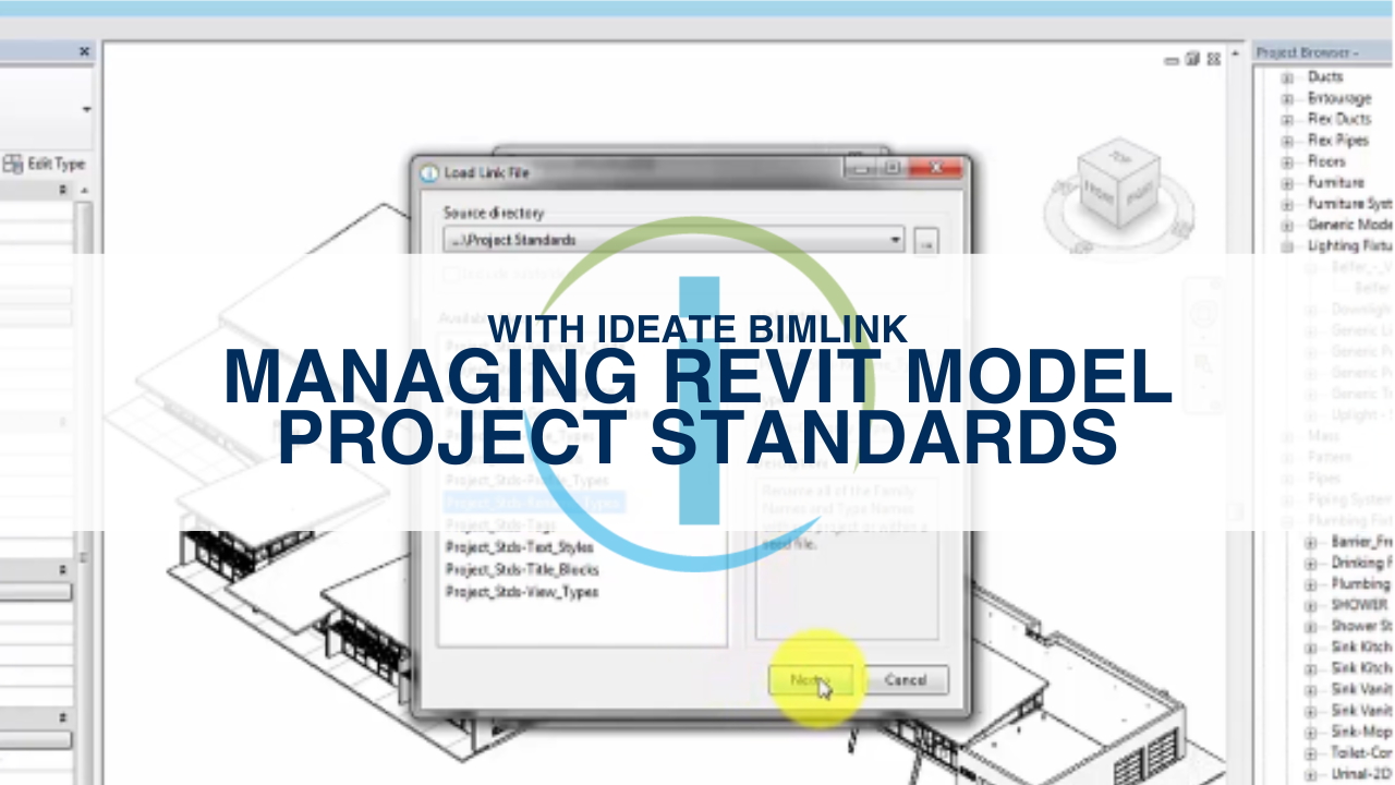 Managing Revit Model Project Standards with Ideate BIMLink