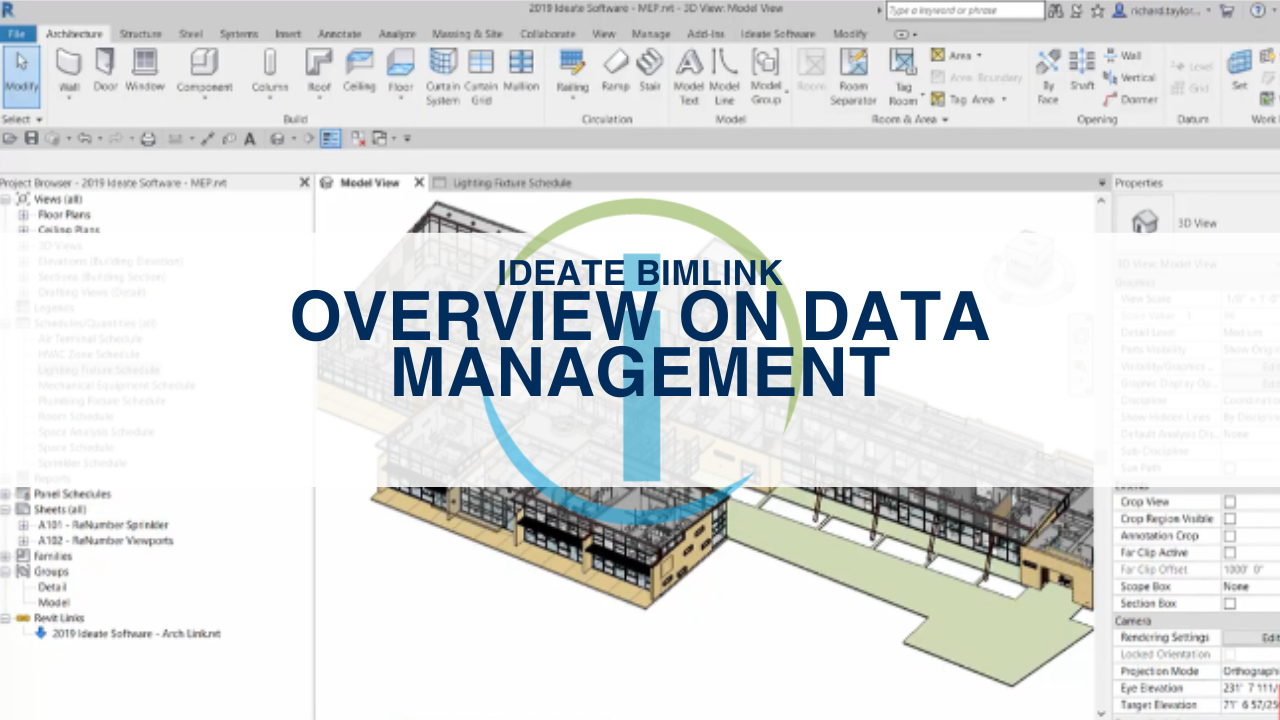 Ideate BIMLink - Overview on Data Management