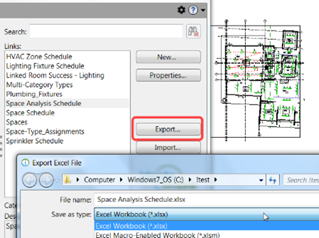 Export Revit Schedule to an Excel File | Ideate BIMLink