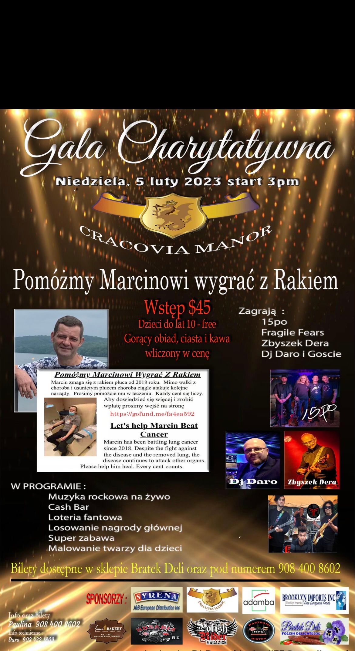 Welcome to Cracovia Wallington Event and Performance Center