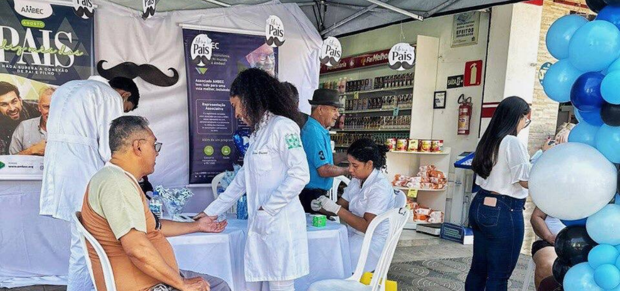 Ambec celebra o Dia dos Pais em Minas Gerais com ação de saúde