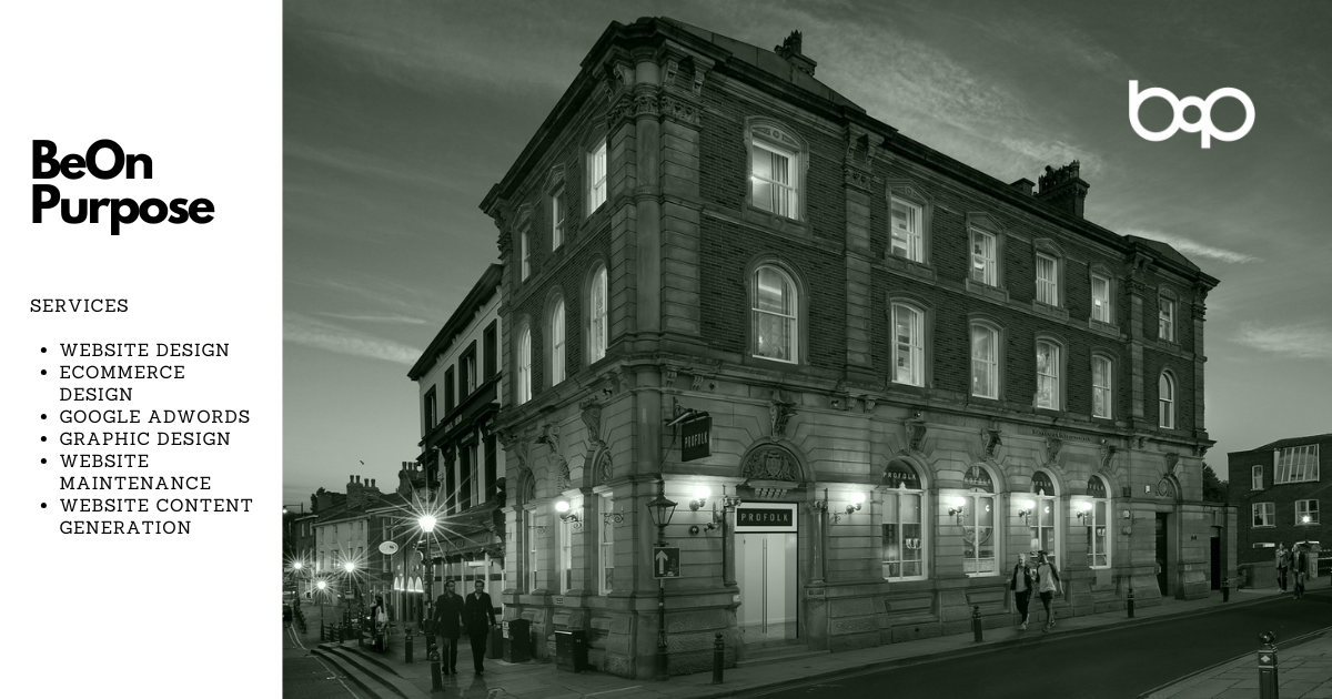 Website Design & Marketing | Be On Purpose | Cheshire