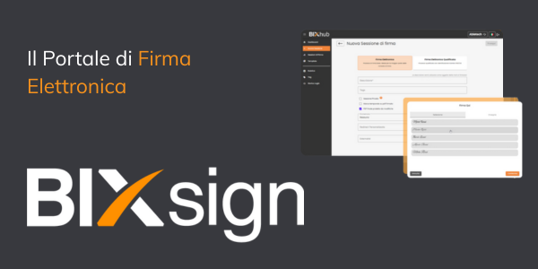 SYSDAT.IT I BIX-SIGN Firma Elettronica Ready to use