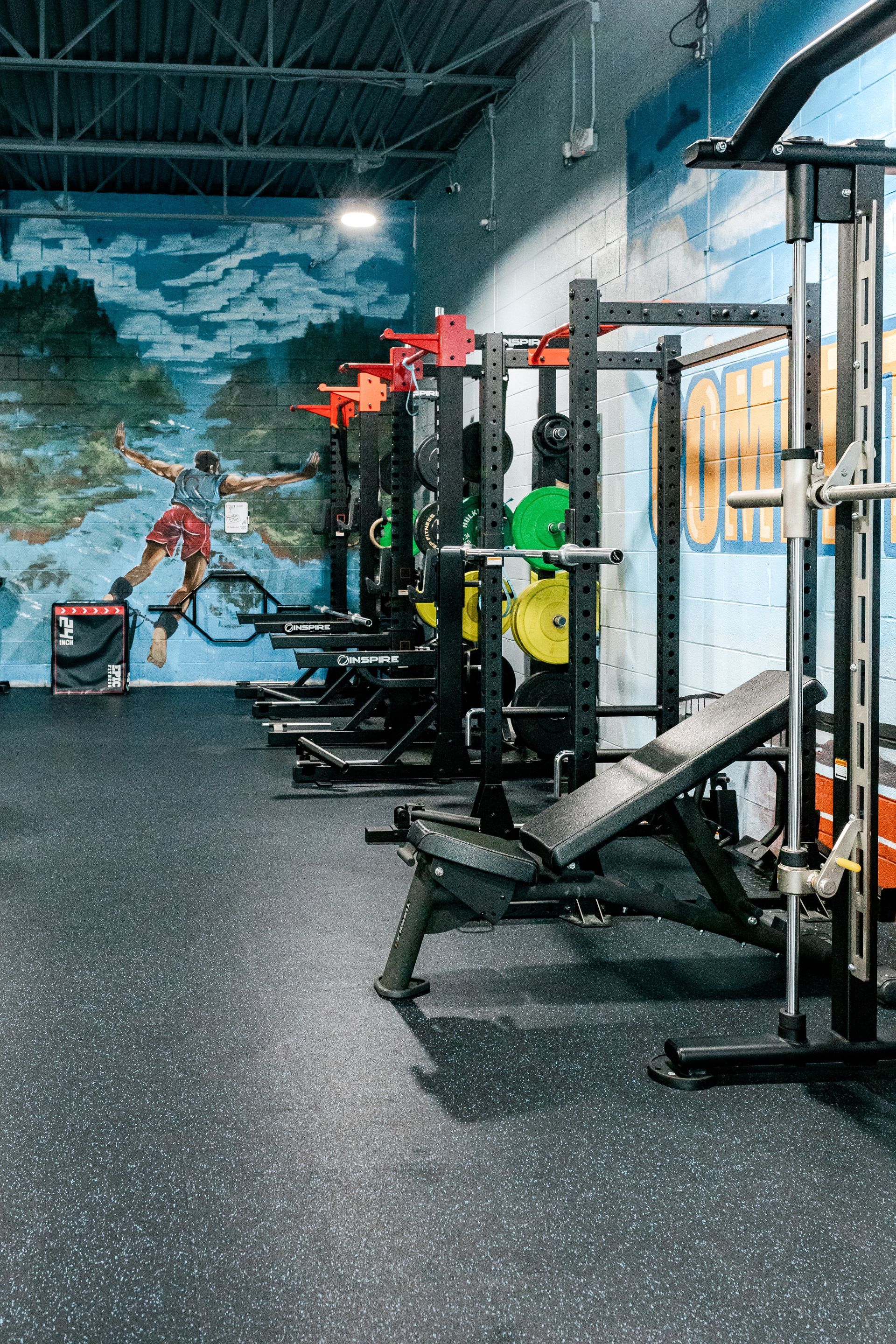 top trainers, new equipment, & a supportive community