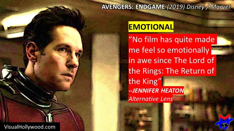 AVENGERS: ENDGAME (2019) Visual Review