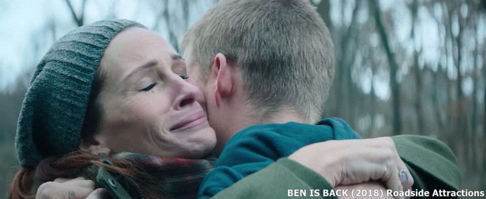 BEN IS BACK (2018) Video Review & Interviews
