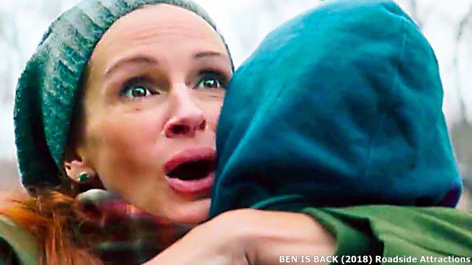 BEN IS BACK (2018) Video Review & Interviews