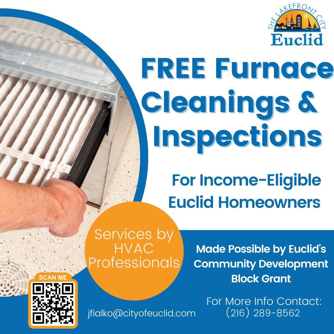 Furnace Cleanings & Inspections Available for Euclid Residents