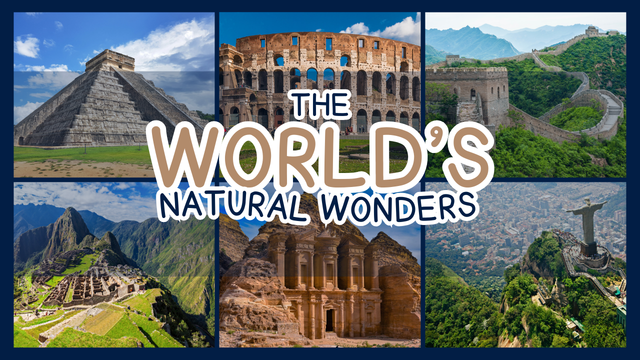 7 Natural Wonders Of The World In Order