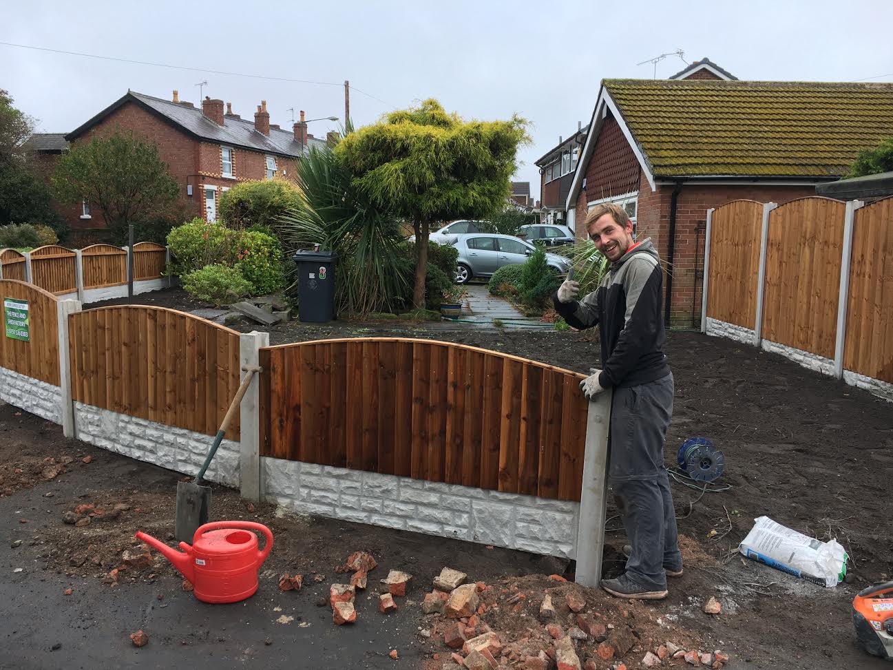 Fencing installation specialists in the Liverpool area