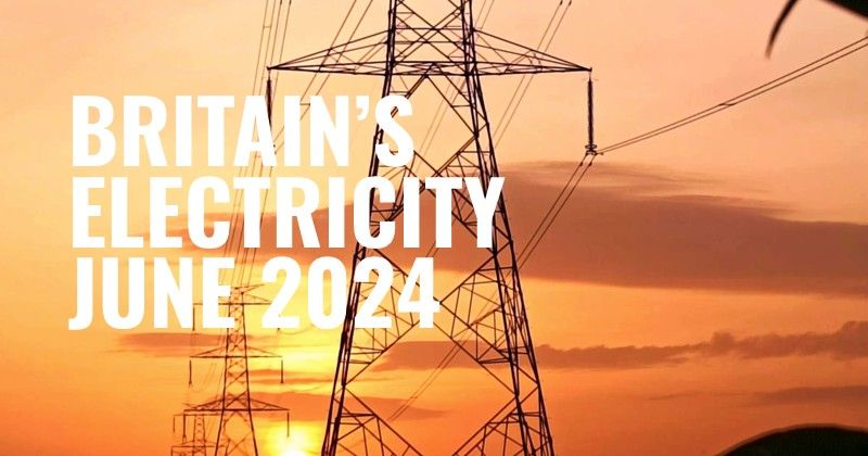 Britain's Electricity Generation - June 2024