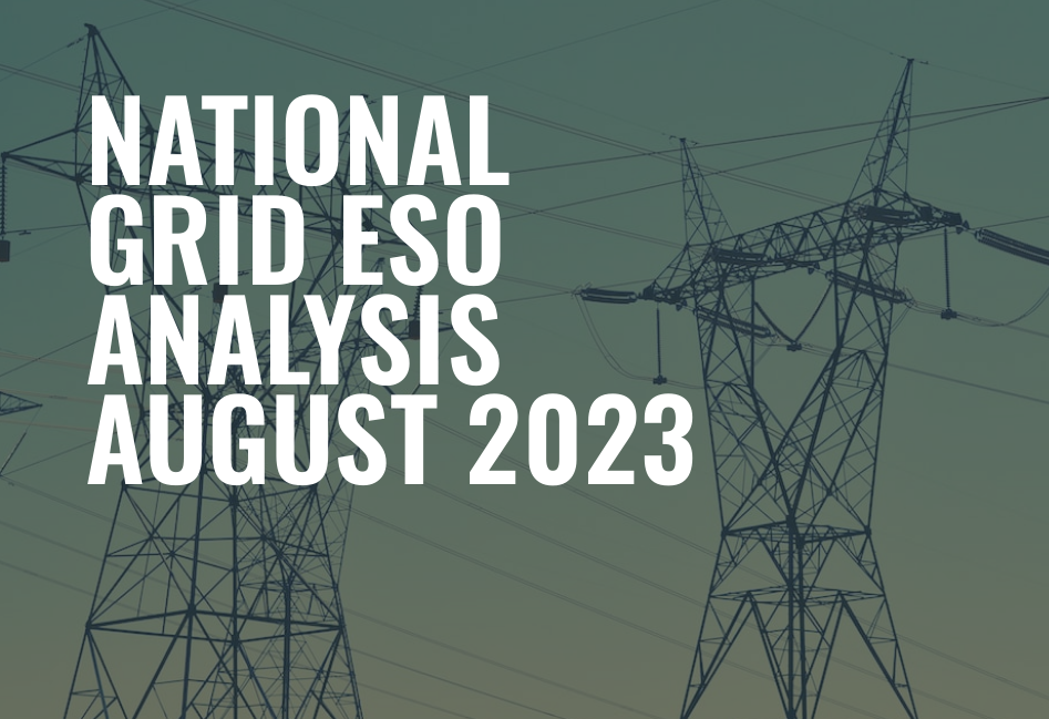 Britain's Electricity Generation - August 2023