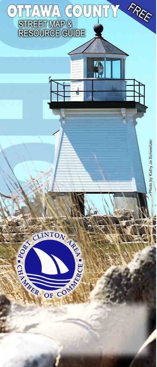 Ottawa County Ohio Road Map