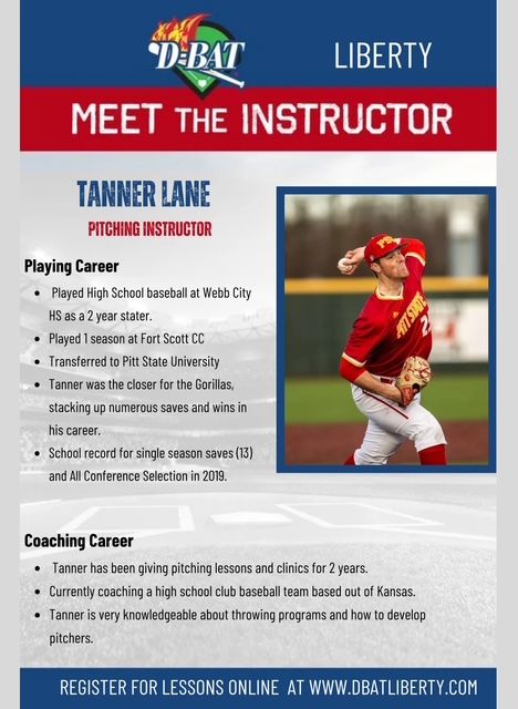 Baseball & Softball Lessons | D-BAT Liberty | Liberty