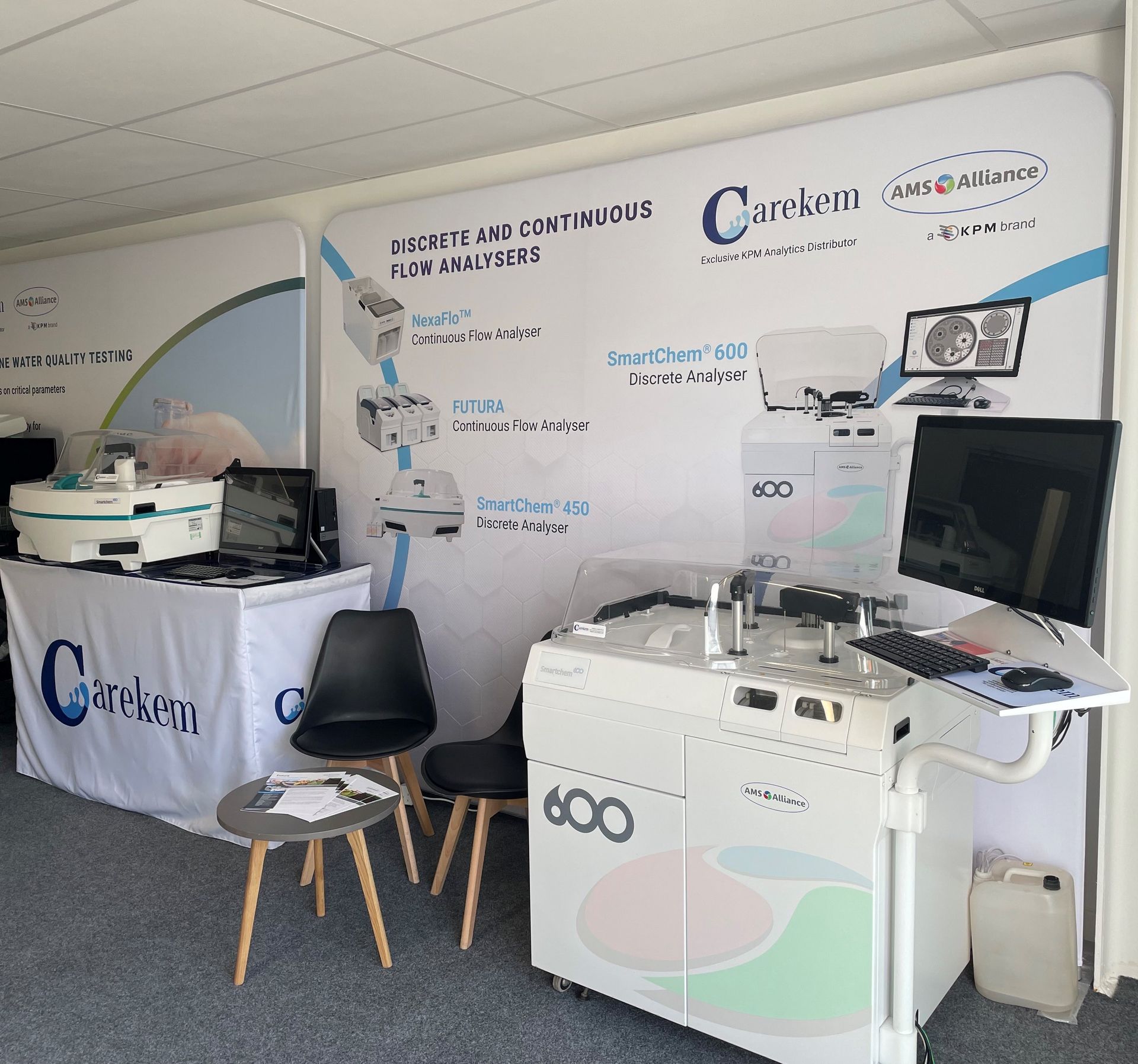 Carekem's new demo area in Winsford, Cheshire