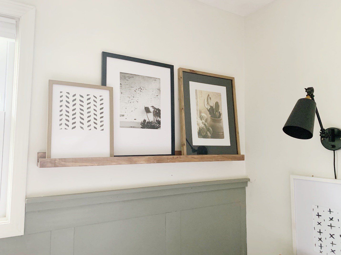 DIY Easy Build Ledge Shelf