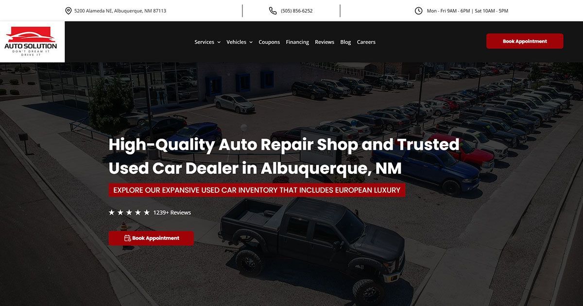 Smart Auto Repair - Albuquerque, NM | Auto Solution