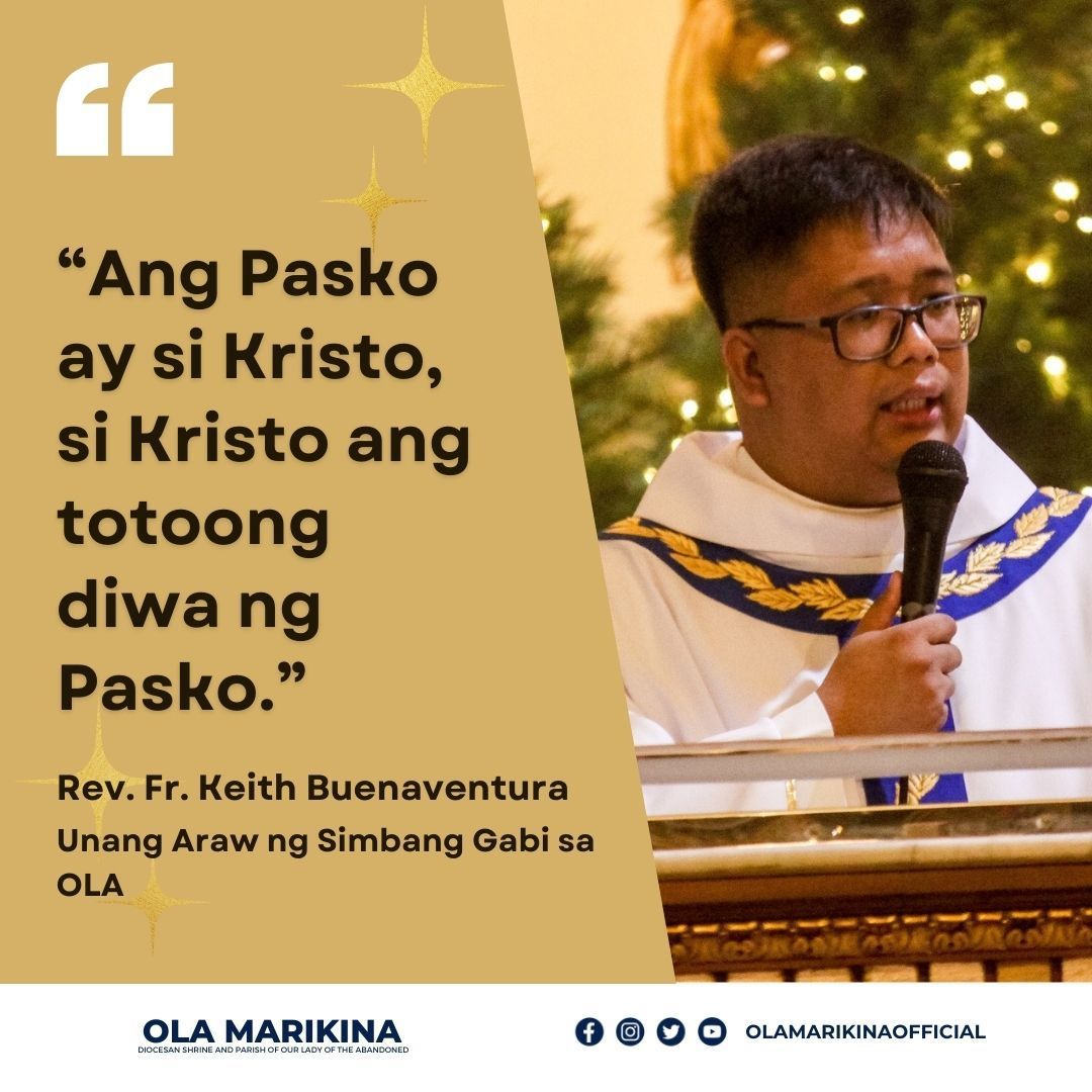 UNANG ARAW NG SIMBANG GABI SA OLA 2023 | “Ang Pasko ay si Kristo”