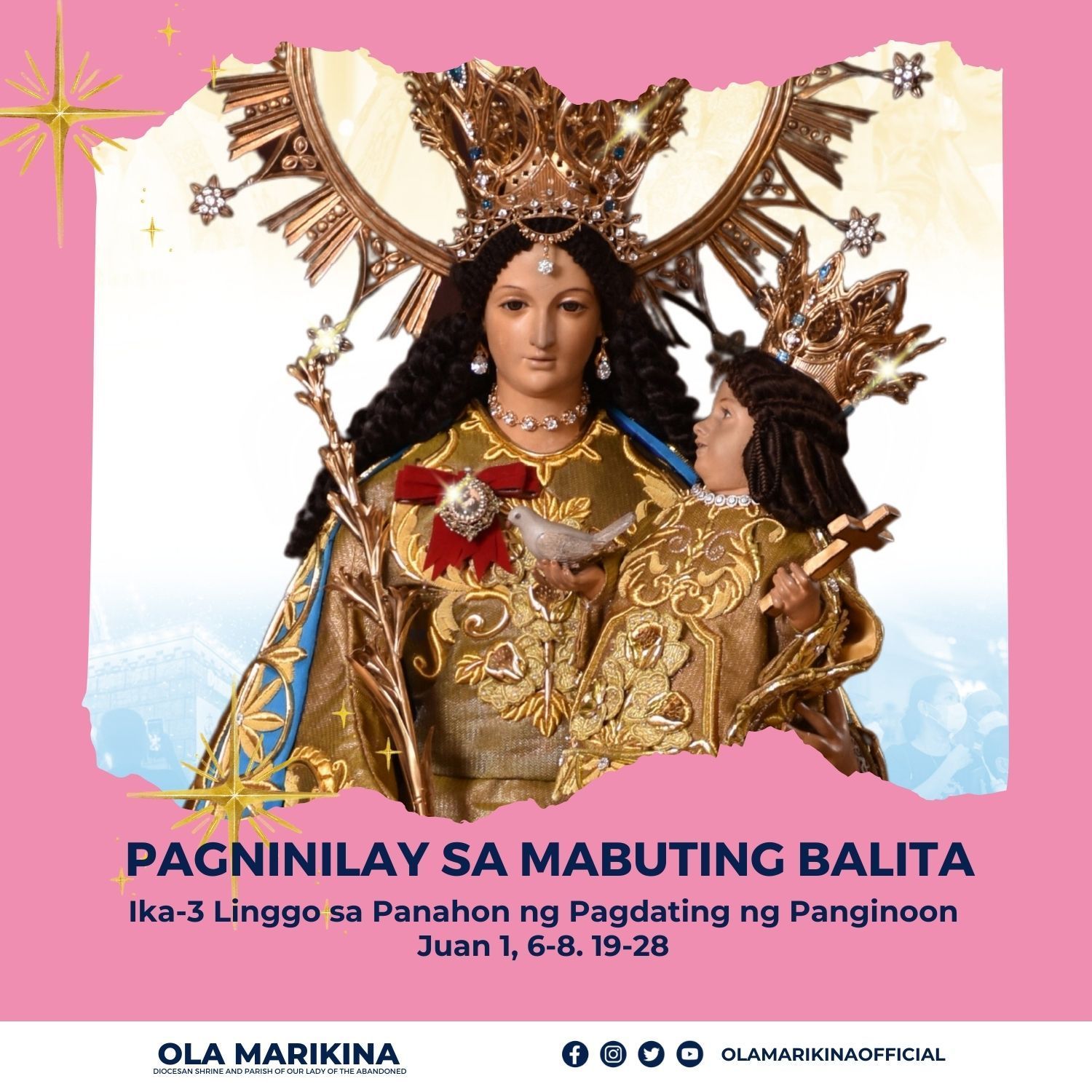 “MAGALAK TAYO” | Ikatlong Linggo sa Panahon ng Pagdating ng Panginoon.