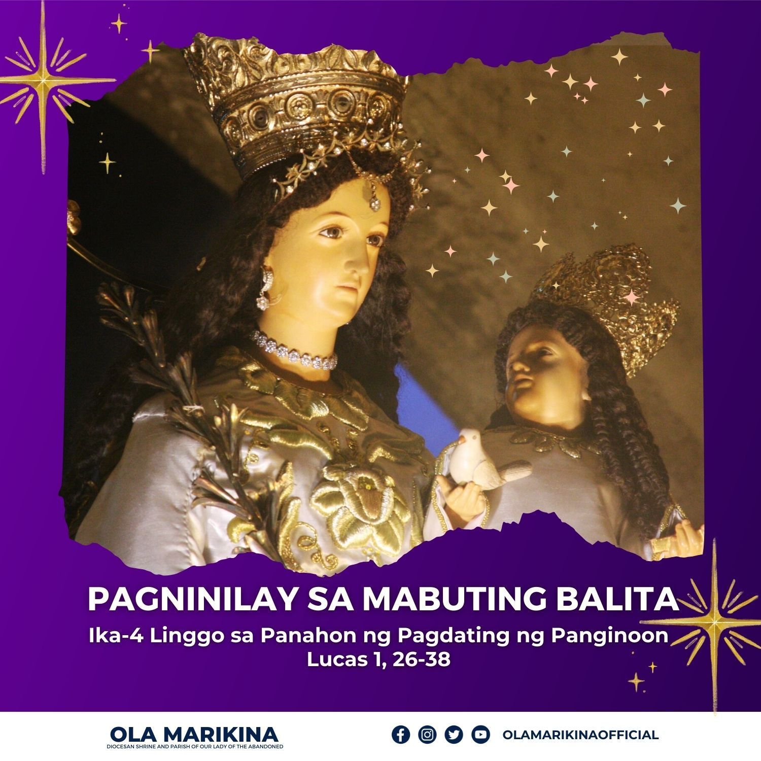 “PANANALIG NI MARIA” | Ikaapat na Linggo sa Panahon ng Pagdating ng ...