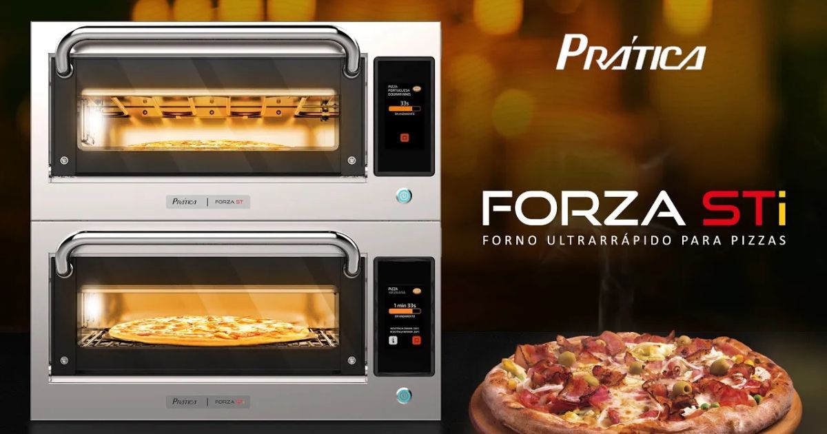 Forno ultrarrápido para pizzas Forza STi