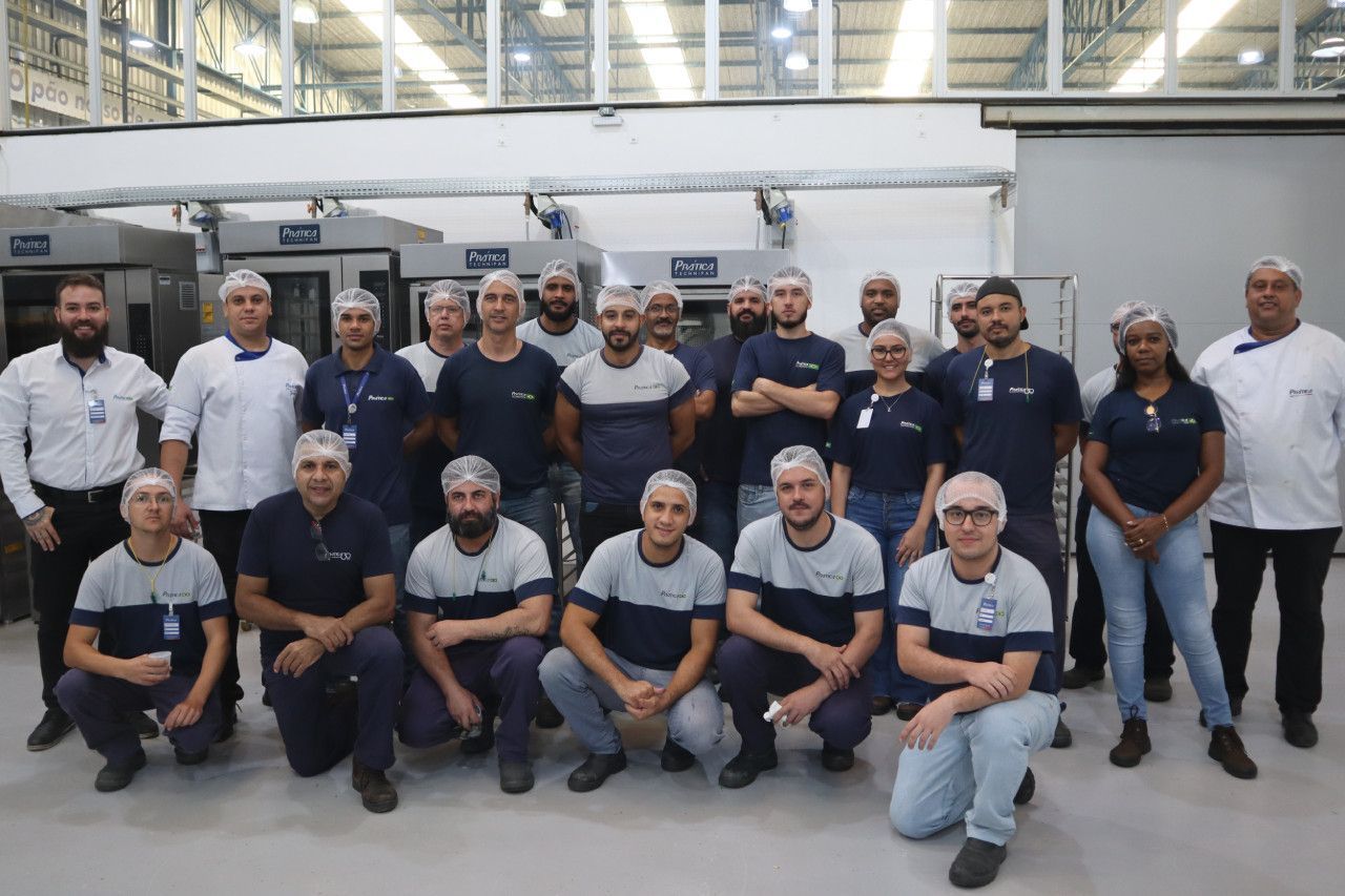 Prática recebe operadores para treinamento no CTP da fábrica