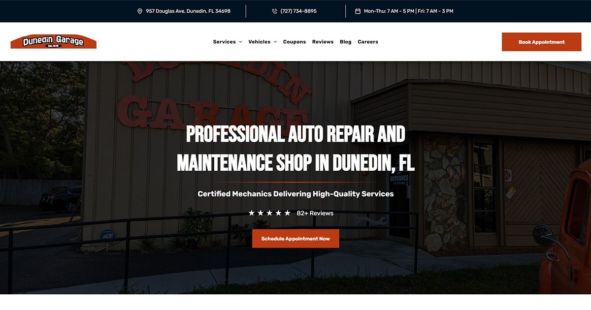 GMC Auto Repair - Dunedin, FL | Dunedin Garage