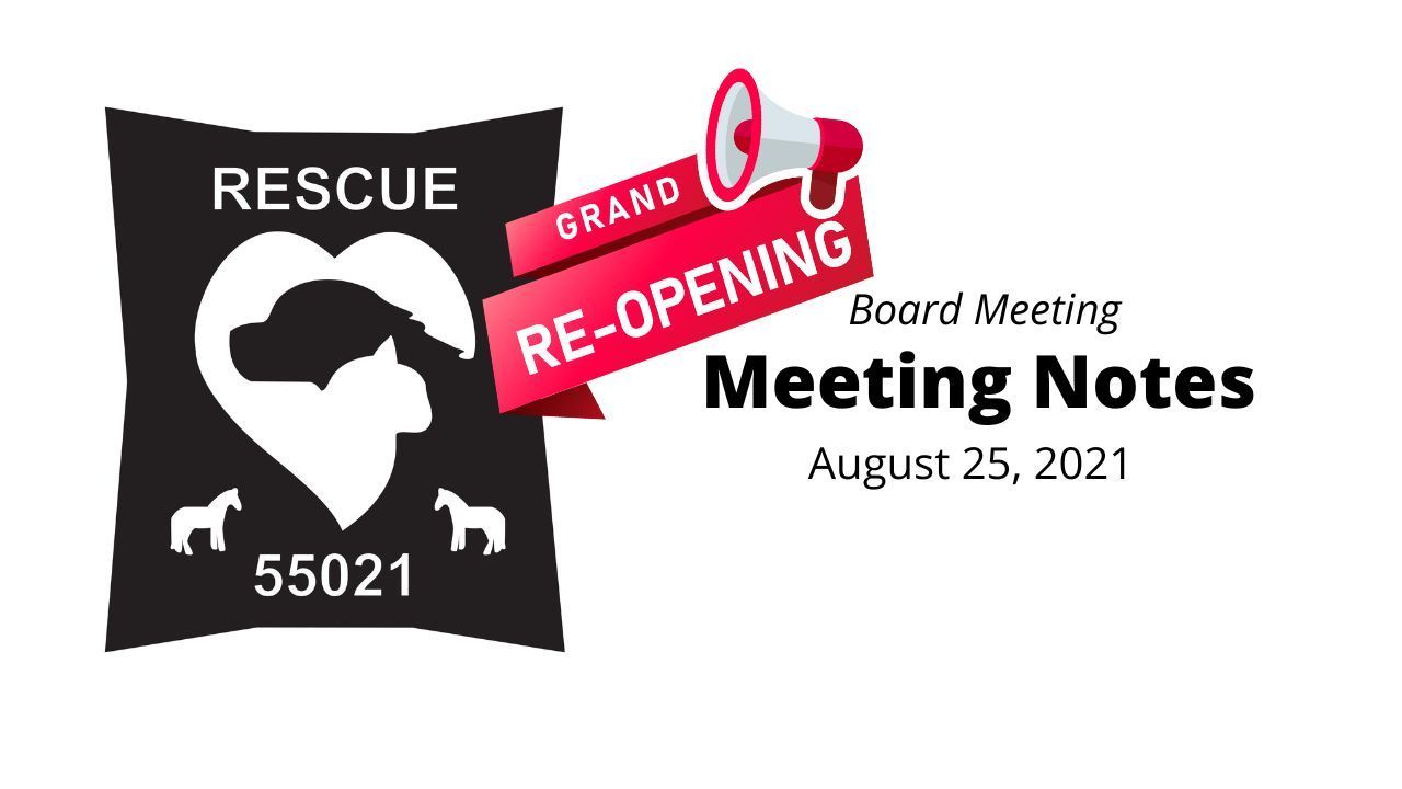RE-OPENING Announcement