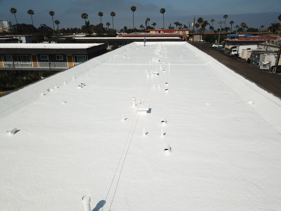 Gaco® Silicone Roof Restoration — 20-Year NDL Warranty