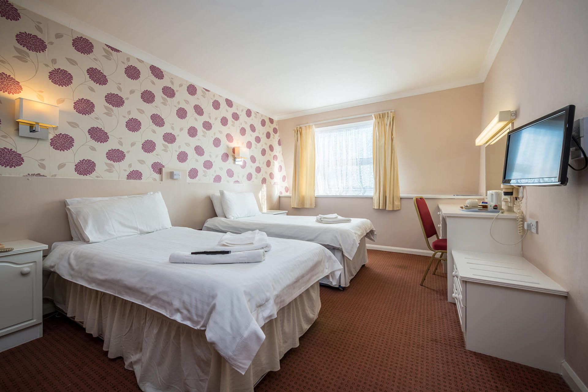 Rooms at the Barrowfield Hotel in Newquay