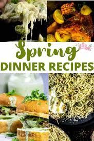 Quick and Easy Spring Recipes