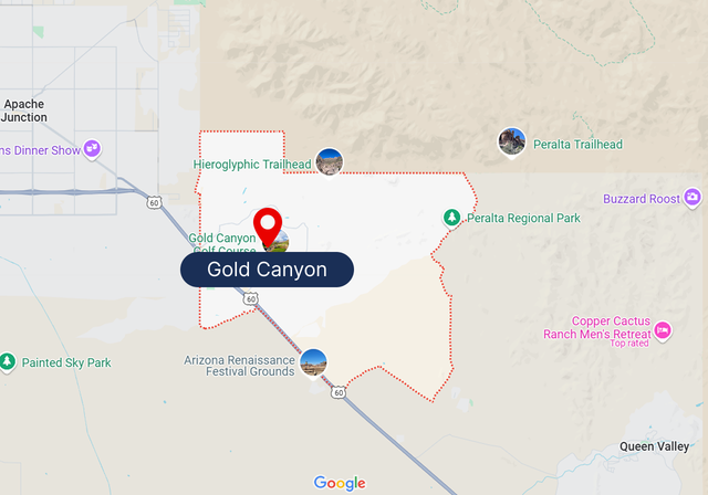 Where Is Gold Canyon Arizona On A Map Grand Canyon | Facts, Map,