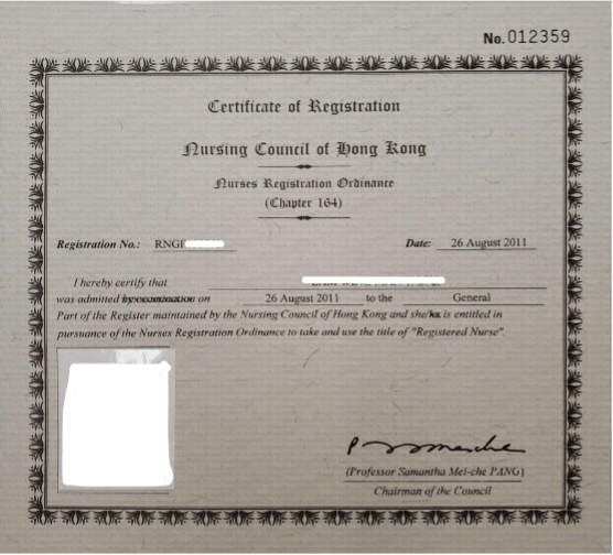 Caregiver certificates Caregiver certificates