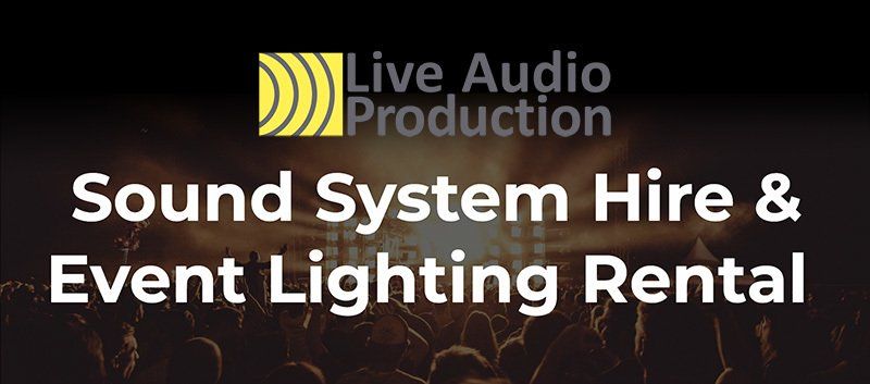 Live Audio Production | PA Hire For Bands