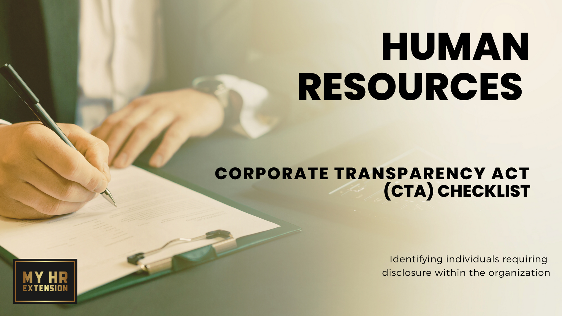 Corporate Transparency Act (CTA) Compliance Checklist