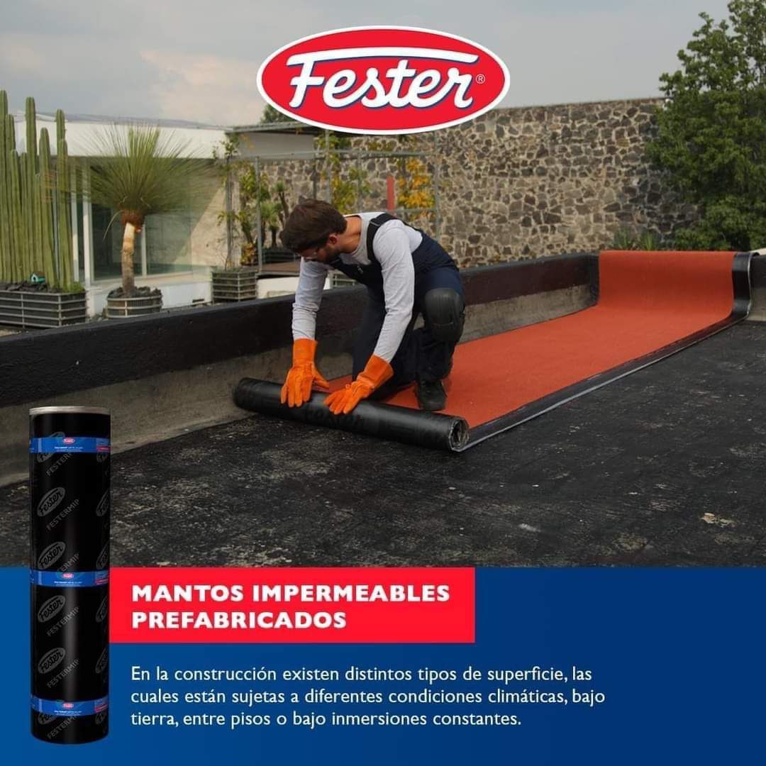 Venta y aplicación de impermeabilizantes Fester en Estado de México