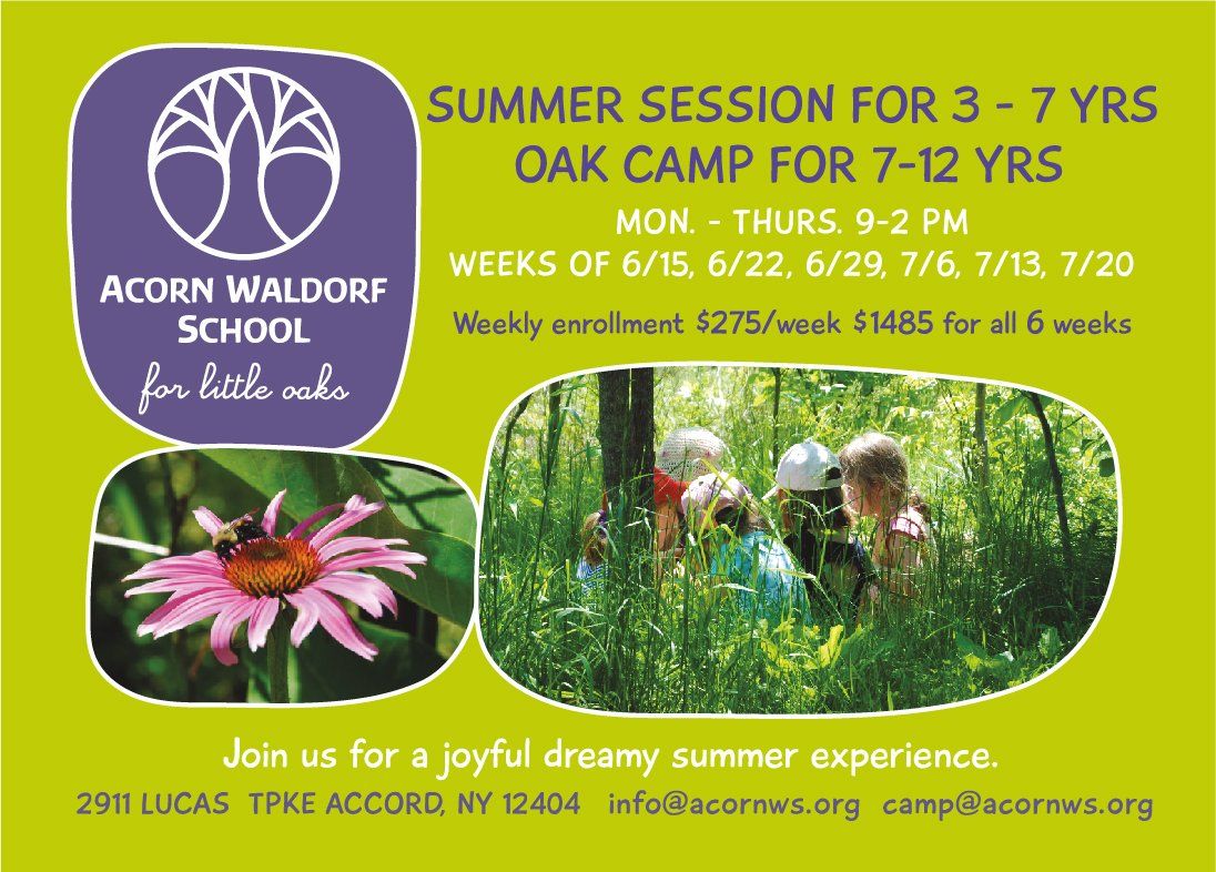 Lovely to think about summer camp on a spring day