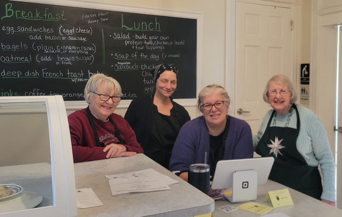A pay what you can community cafe