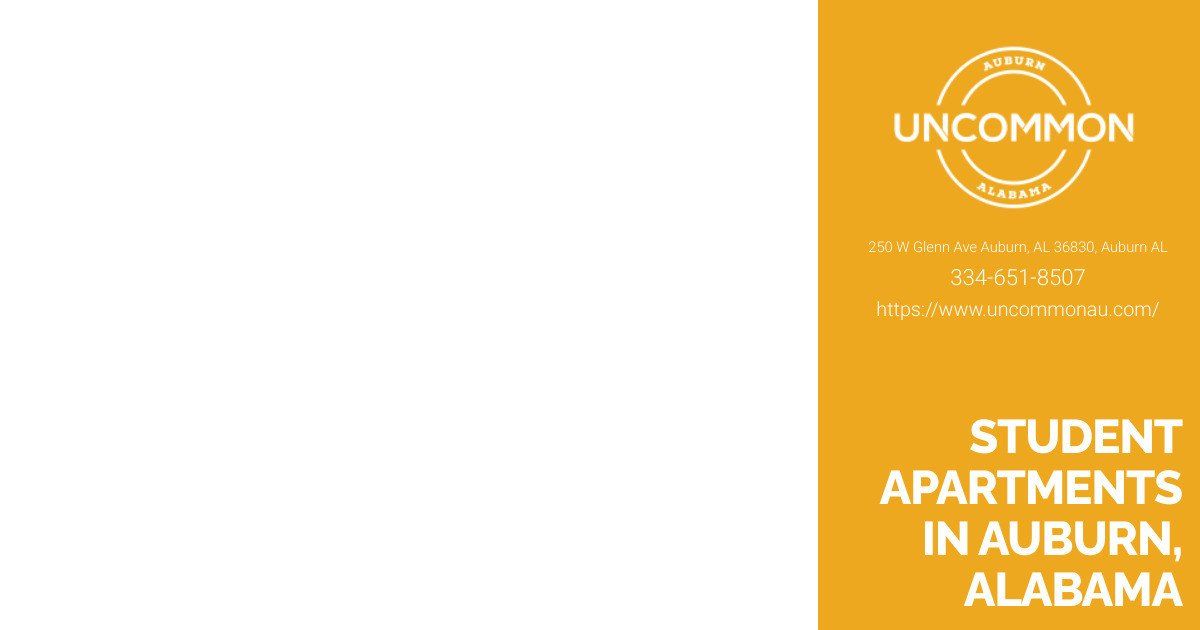 Student Housing in Auburn, AL | Uncommon Auburn